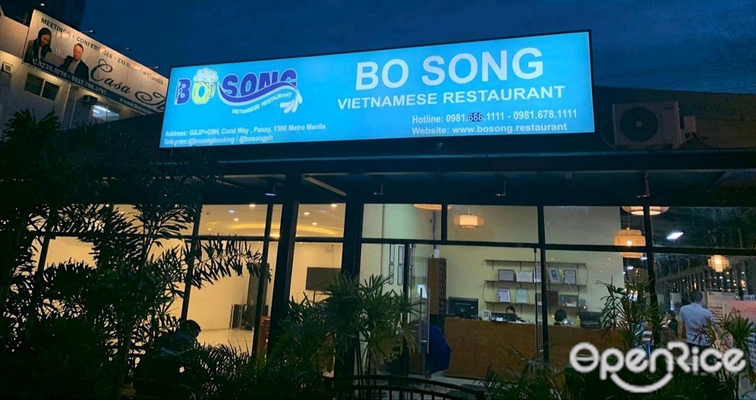 Bosong Vietnamese Restaurant - Vietnamese in Bayside Metro Manila ...