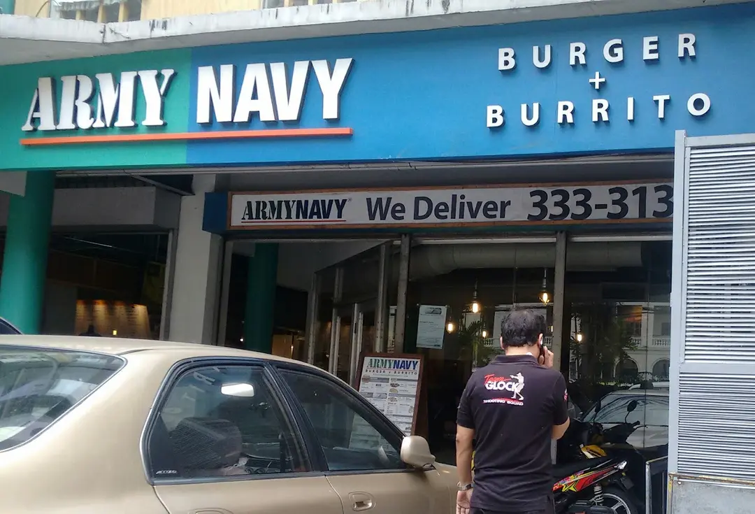 Army Navy Burger + Burrito - Western variety in Malate Metro Manila ...