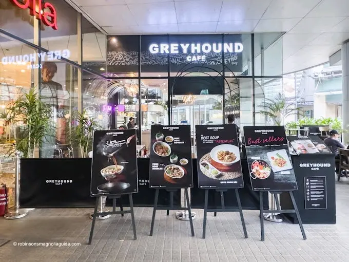 Greyhound Cafe - Thai Coffee in Gilmore Avenue Robinsons Magnolia Metro ...