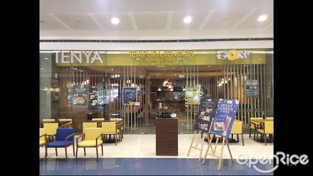 Tenya Tempura Tendon - Japanese in Bayside SM Mall of Asia Metro Manila ...
