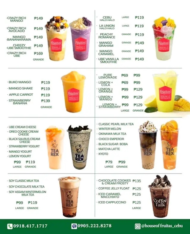 Fruitas (Kiosk) - Filipino Desserts in Dela Paz Ayala Malls Feliz Metro ...