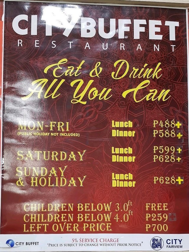 City Buffet - Western variety Buffet in Novaliches District SM City ...