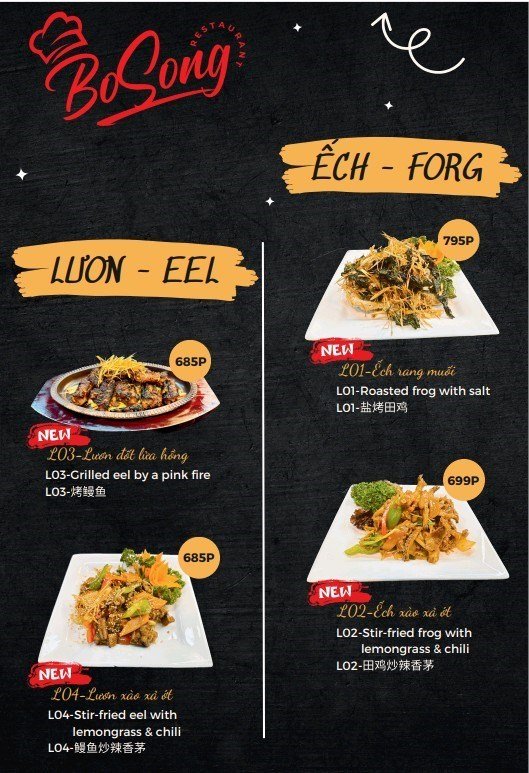 Bosong Vietnamese Restaurant - Vietnamese in Bayside Metro Manila ...