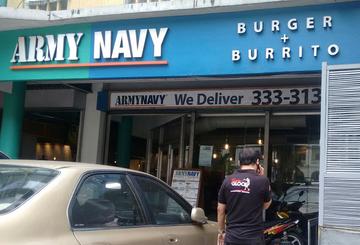 Army Navy Burger + Burrito - Western variety in Malate Metro Manila ...
