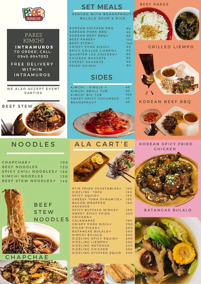 Pares Kimchi - Filipino in Intramuros Metro Manila | OpenRice Philippines
