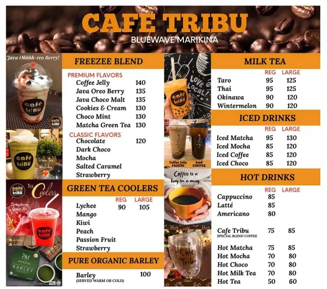 Cafe Tribu Bluewave - Filipino Coffee in Santo Niño (Marikina) Metro ...