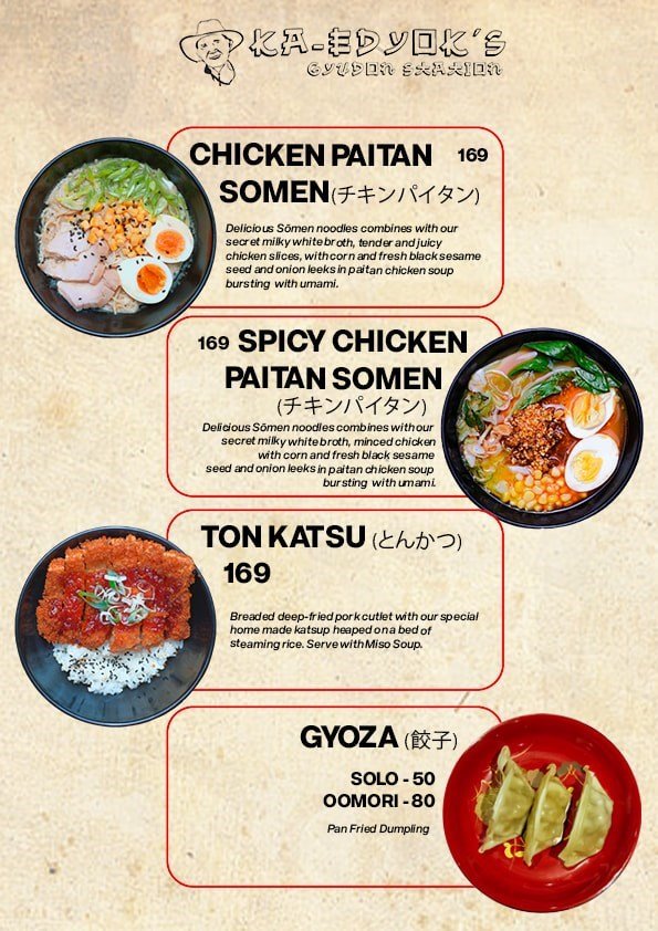 Ka - Ediok's Gyudon Station - Japanese in Nangka Metro Manila ...