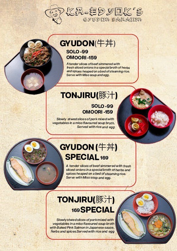 Ka - Ediok's Gyudon Station - Japanese in Nangka Metro Manila ...