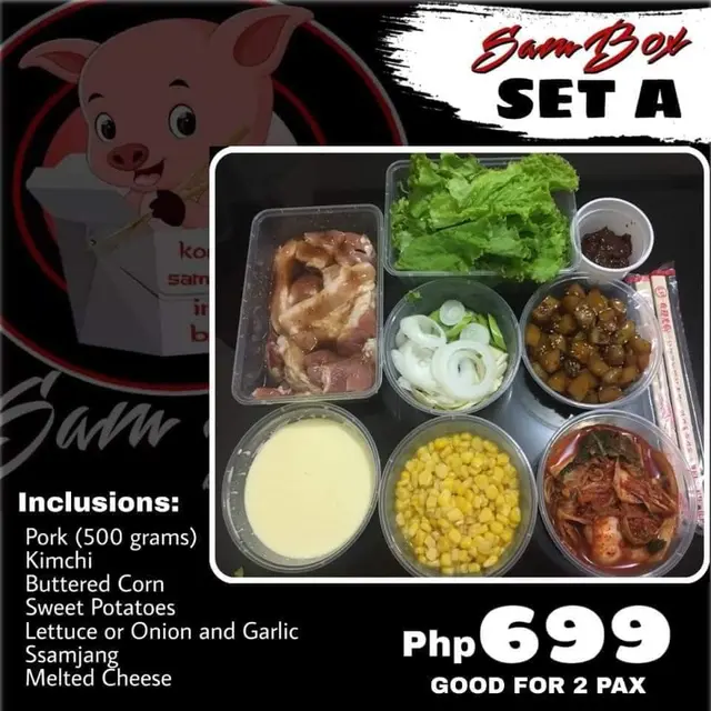 SamBox - Korean Samgyup In A Box - Korean in Navotas West Metro Manila ...