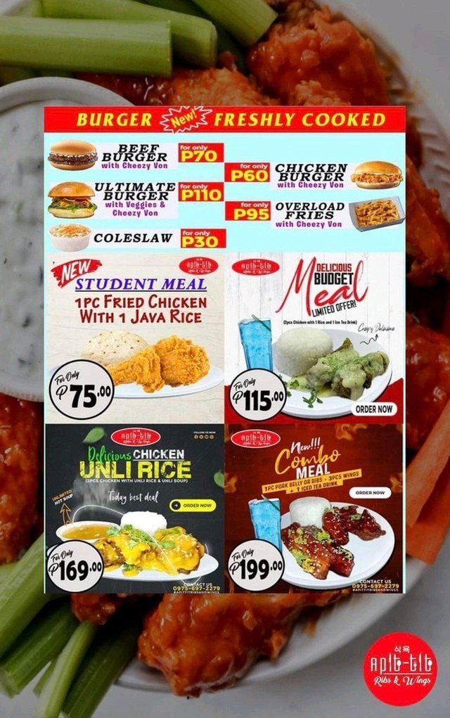 Apit-Tit Ribs and Wings - American in Manggahan (Quezon City) Metro ...