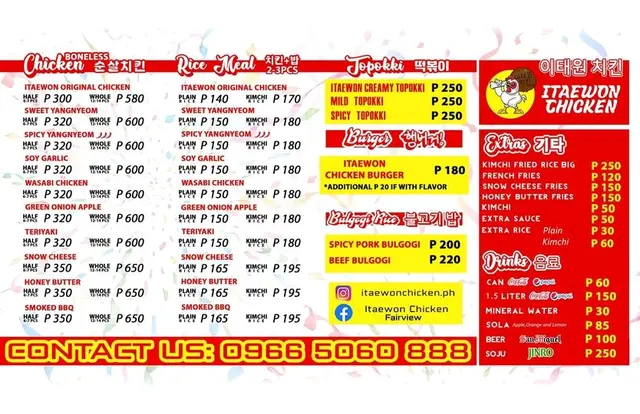 Itaewon Chicken Fairview - Korean in Novaliches District Metro Manila ...