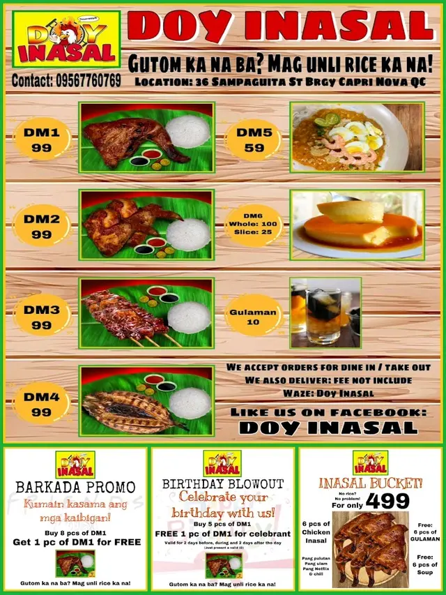 Doy Inasal - Filipino in Novaliches District Metro Manila | OpenRice ...