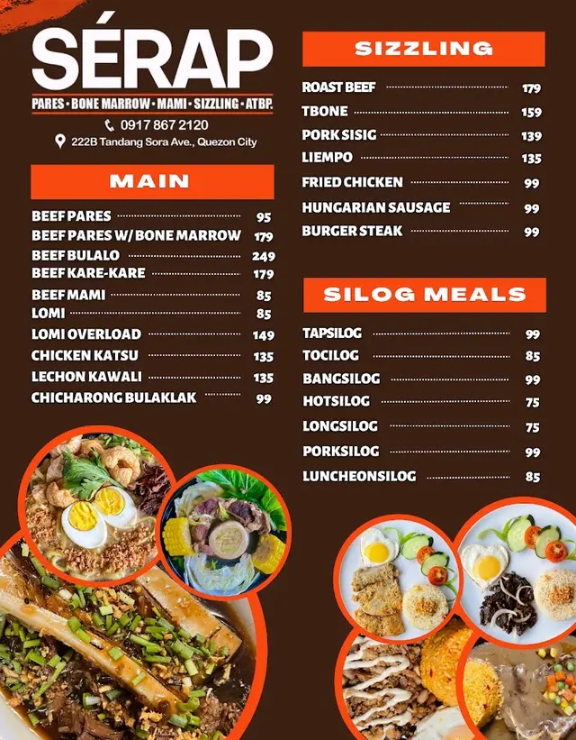 SÉRAP - Filipino in Banlat Metro Manila | OpenRice Philippines