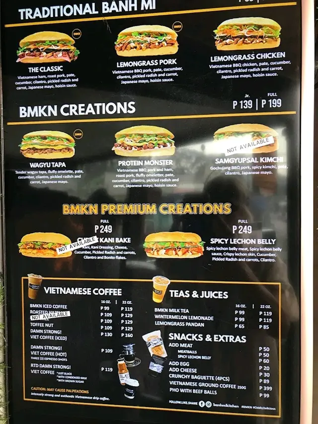 Bánh Mì Kitchen - Vietnamese in Greenhills Greenhills Shopping Center ...
