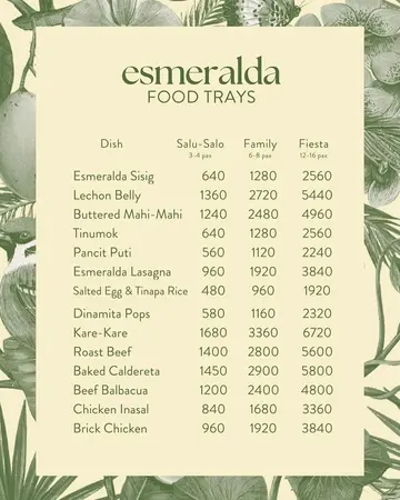 Esmeralda Kitchen - Filipino in Cubao Metro Manila | OpenRice Philippines