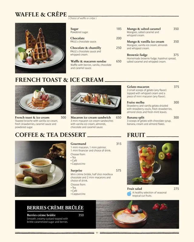 Paul Boulangerie et Patisserie - Western variety in Fort Bonifacio BGC ...
