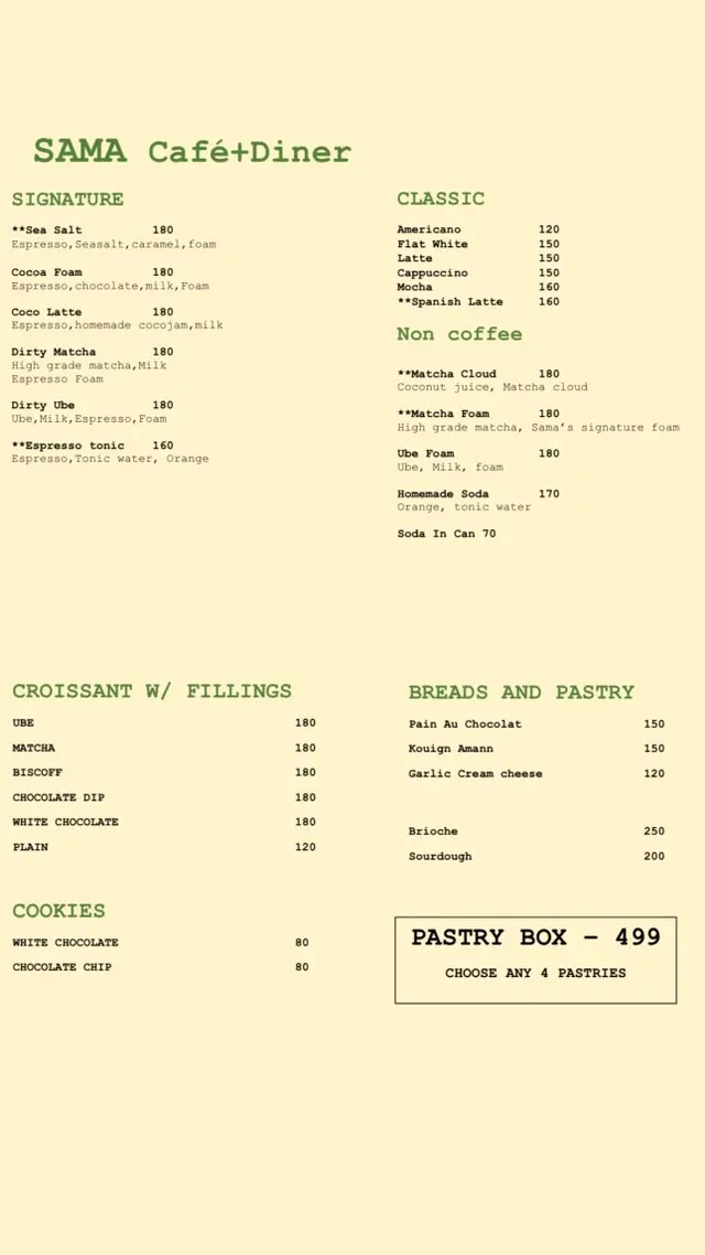 Sama Cafe + Diner - Multi-Cuisine in Fort Bonifacio Metro Manila ...