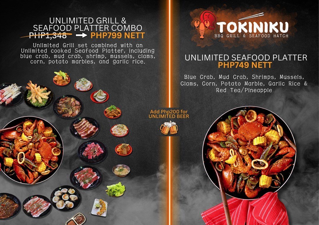 Tokiniku Bbq Grill & Seafood Hatch in Project 3 Metro Manila | OpenRice ...
