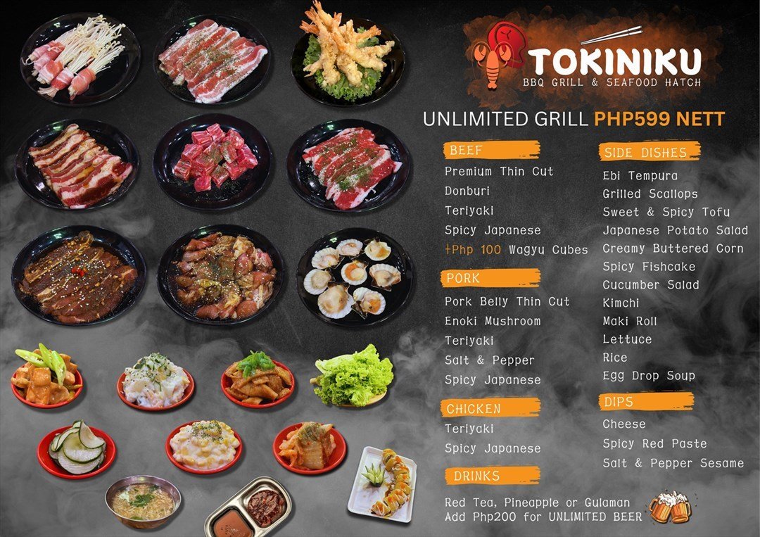 Tokiniku Bbq Grill & Seafood Hatch in Project 3 Metro Manila | OpenRice ...
